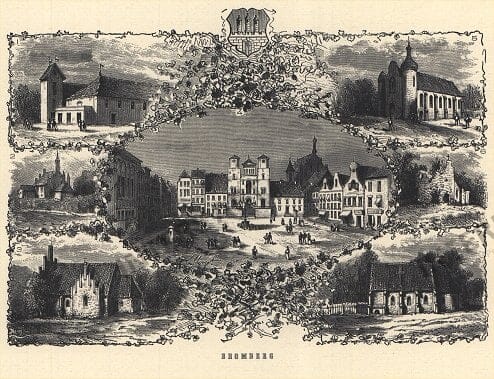 Bromberg (Facsimile) - old historical map