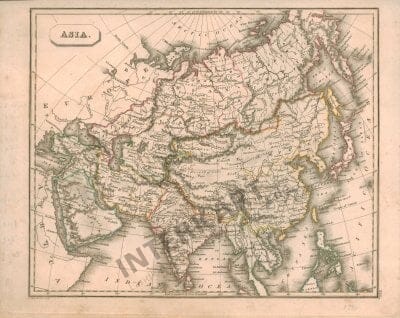 1840 - Asia I - old historical map