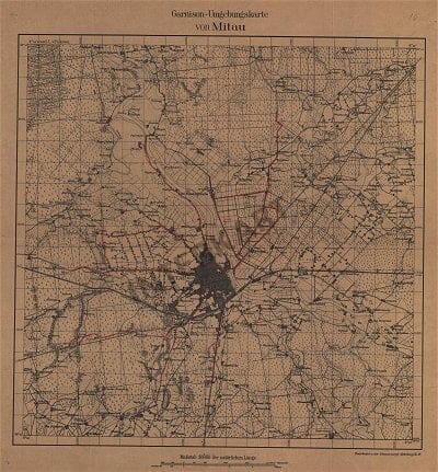 1915 - Stadtplan von Mitau (Replikat) - alte historische Karte