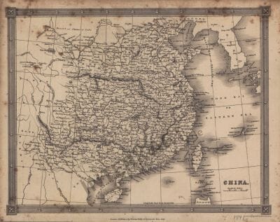 1841 - China II - old historical map