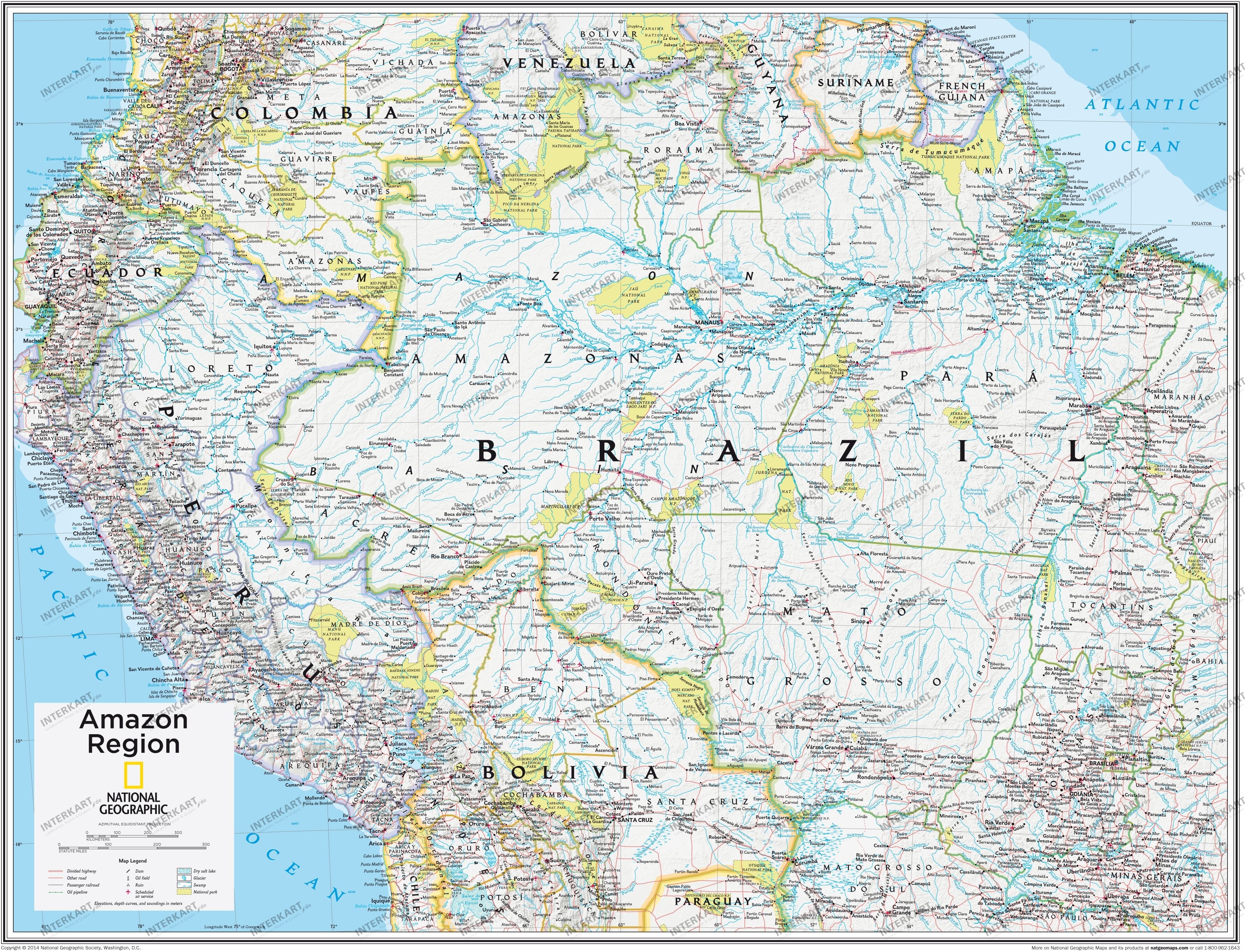 Amazonas Gebiet 91 x 73cm