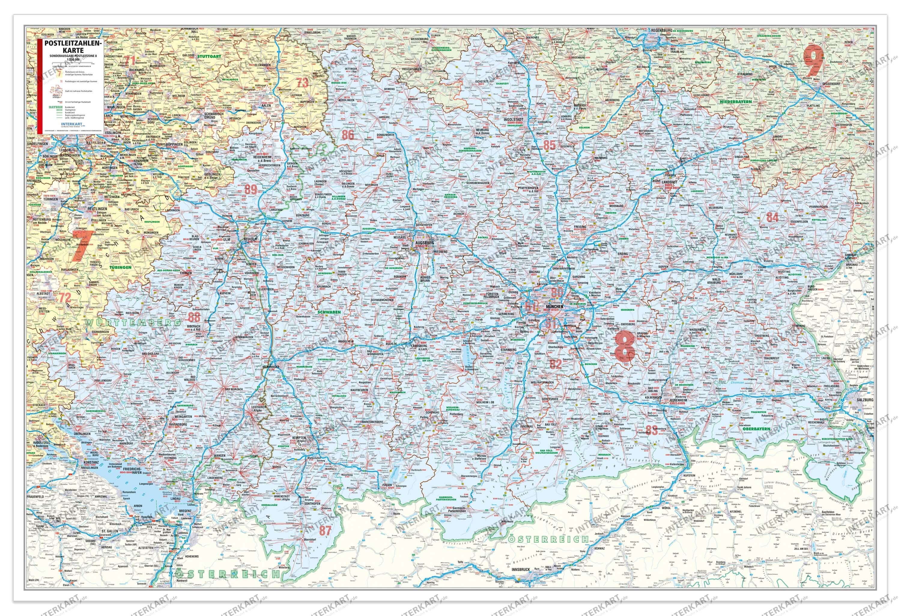 Postcode Maps