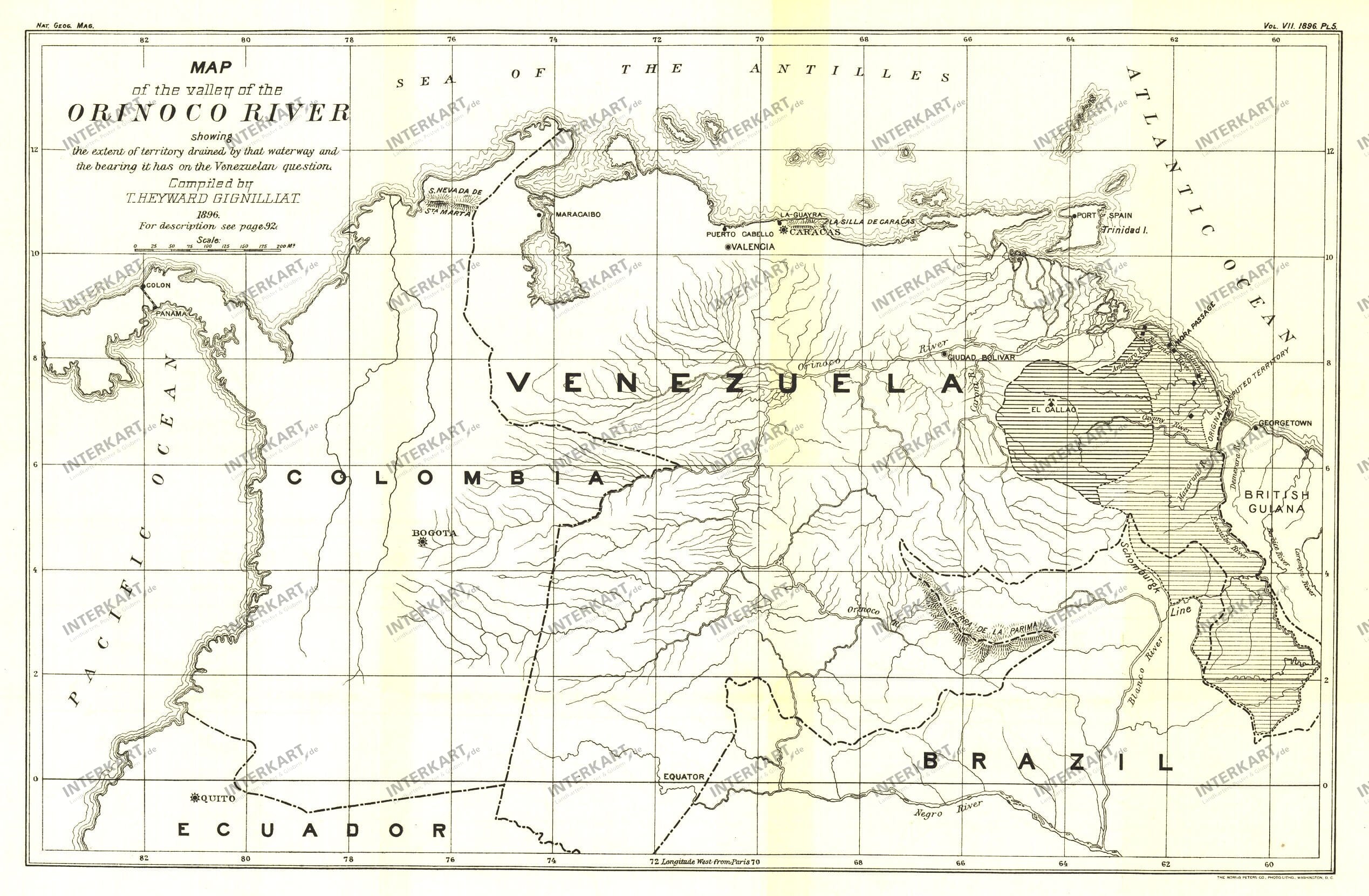 Orinoco River On Map