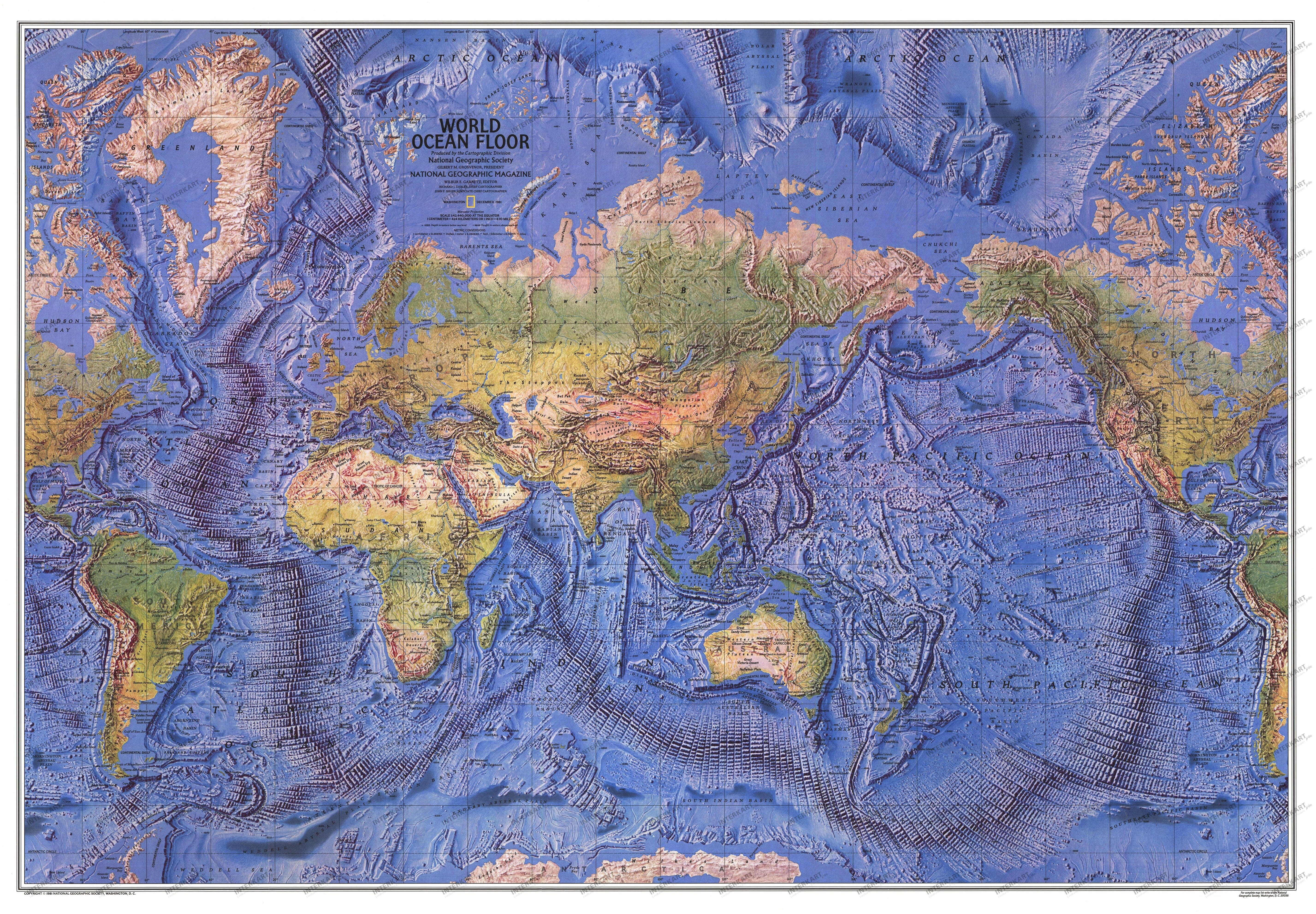 NGS 1988 World Map