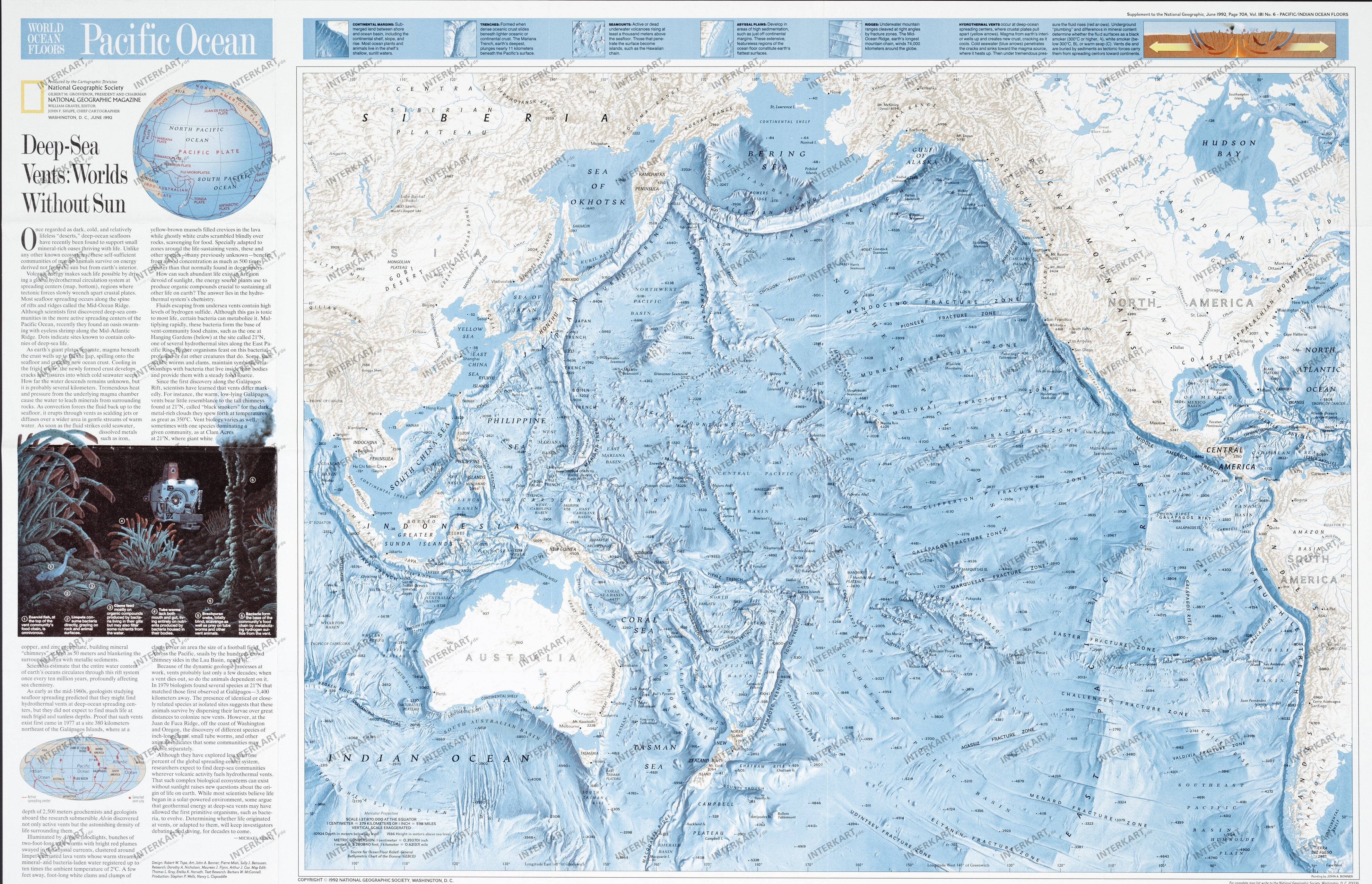 Indian Ocean Floor Map